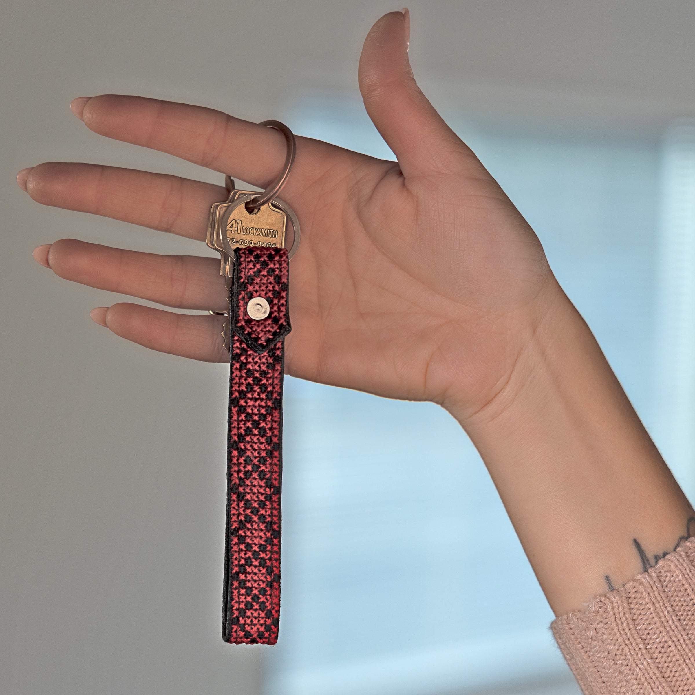 Tatreez Hand-Embroidered Accessories | Palestine Accessories - Darzah